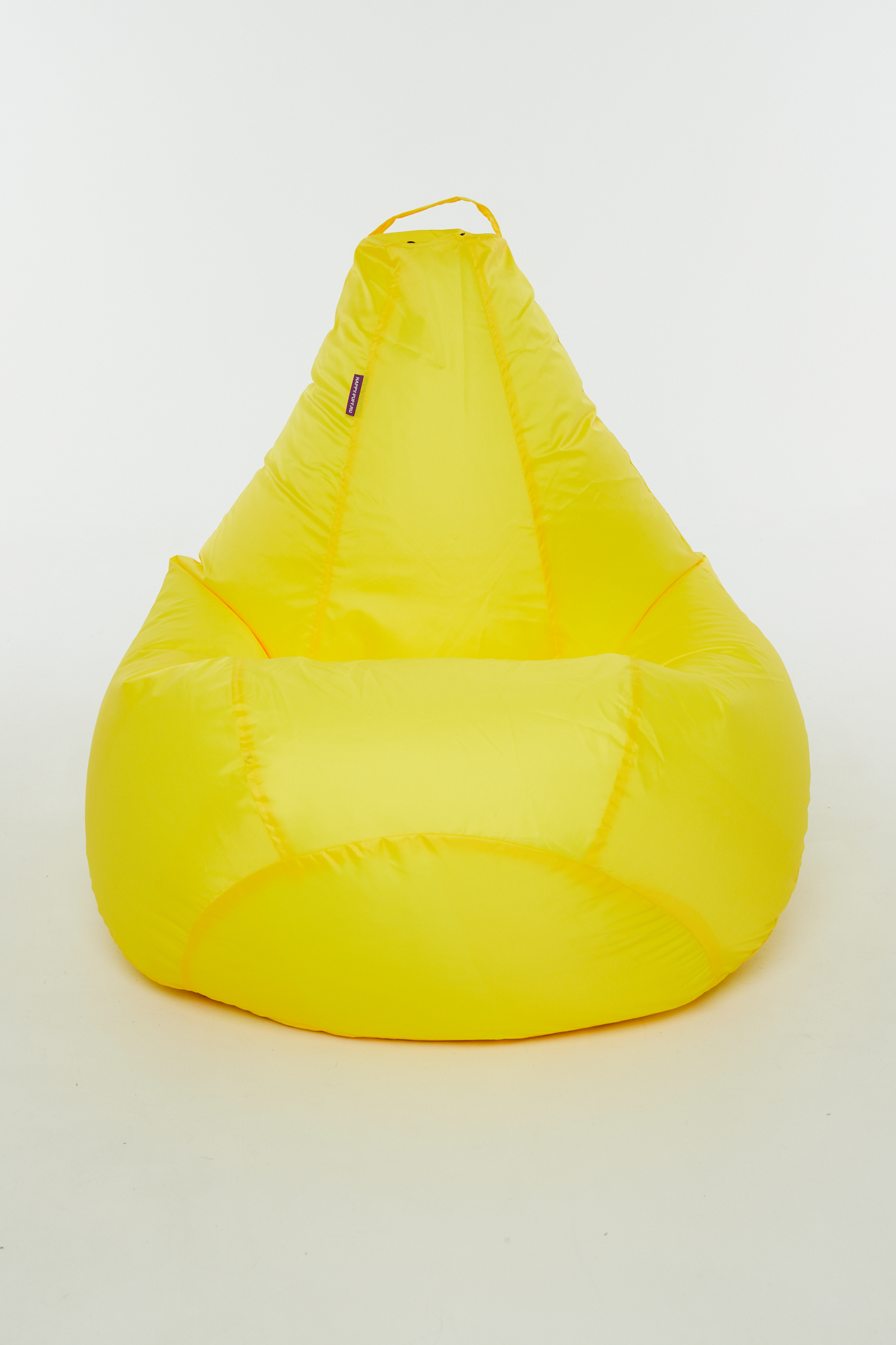 Кресло мешок Happy-puff груша XXXXL-Комфорт, оксфорд желтый