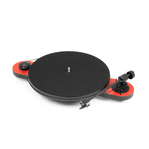 Проигрыватель виниловых пластинок Pro-Ject ELEMENTAL RED/BLACK OM5e