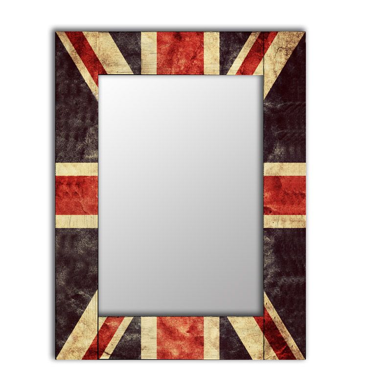 Зеркало настенное Дом Корлеоне Британия 04-0076-65х80 65х80 см, уф печать