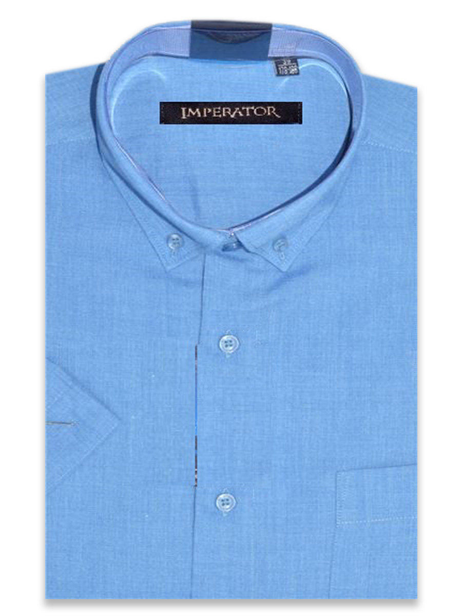 Рубашка мужская Imperator AVR2341 синяя 40/170-178