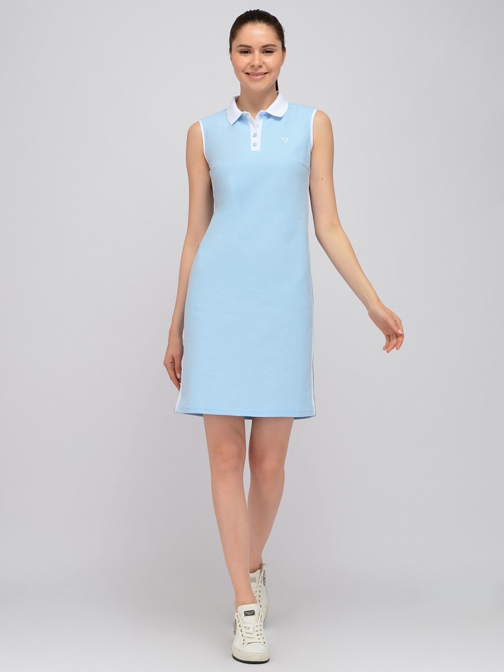 Платье женское Viserdi 3160-гол 351730 голубое 52 RU