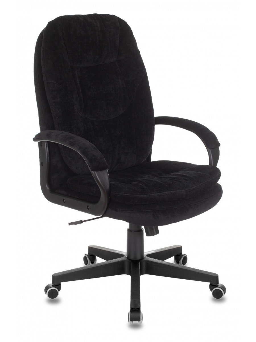 Кресло руководителя Бюрократ CH-868N, обивка: ткань, цвет: черный