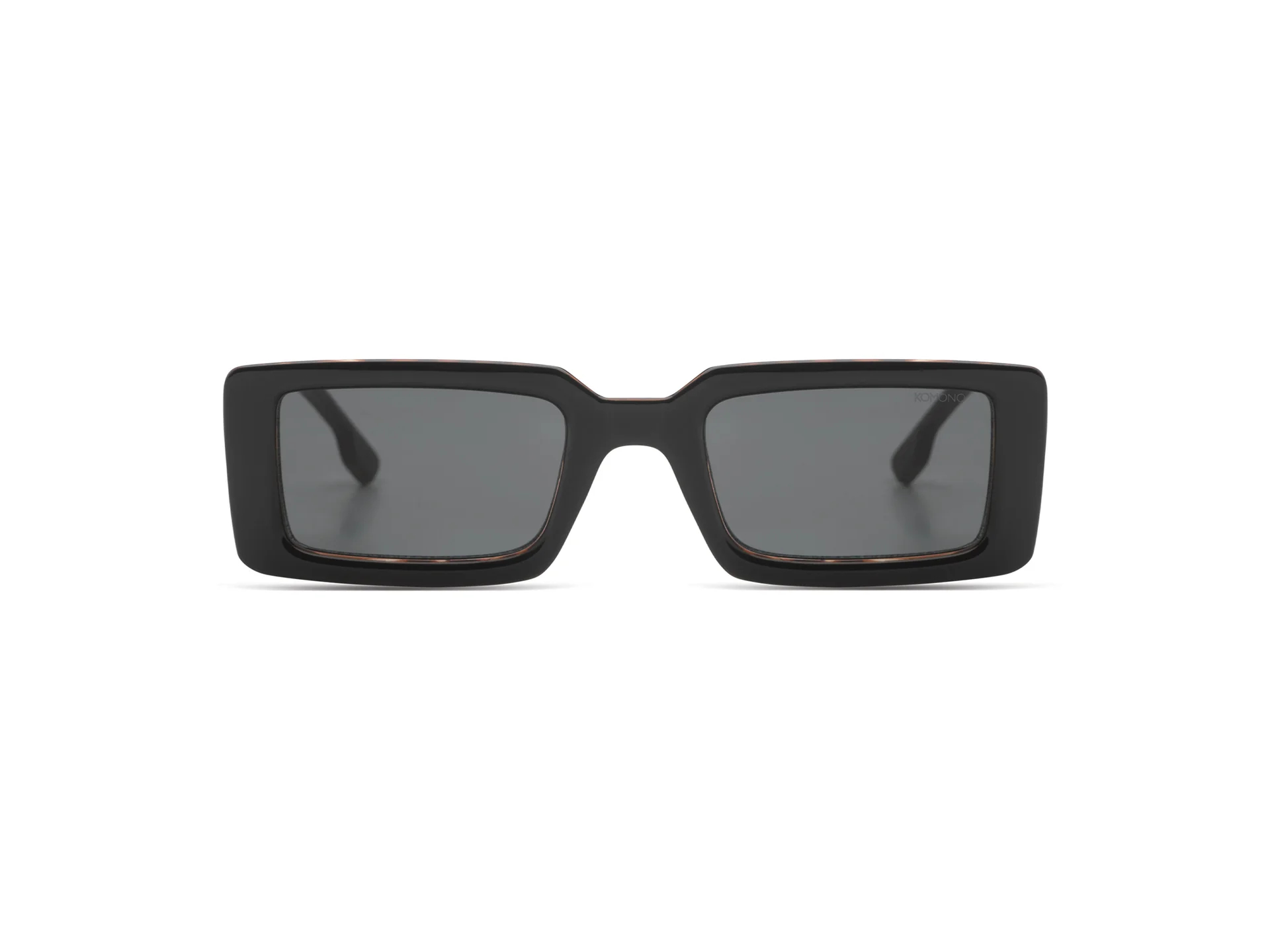 Солнцезащитные очки женские Komono Malick Black Tortoise серые