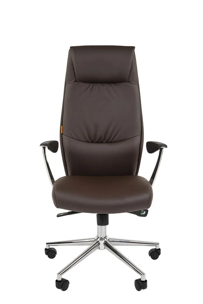 Офисное кресло Chairman экопремиум, коричневый