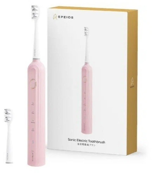 Электрическая зубная щетка Epeios ET003ARUN1 красная, розовая