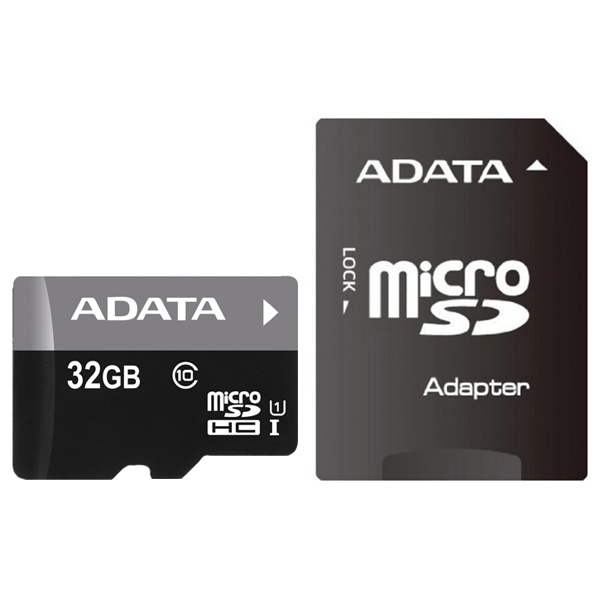 Карта памяти ADATA Micro SDHC Premier AUSDH32GUICL10-RA1 32GB