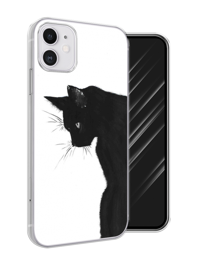 Чехол Awog на Apple iPhone 11 / Айфон 11 "Black cat"