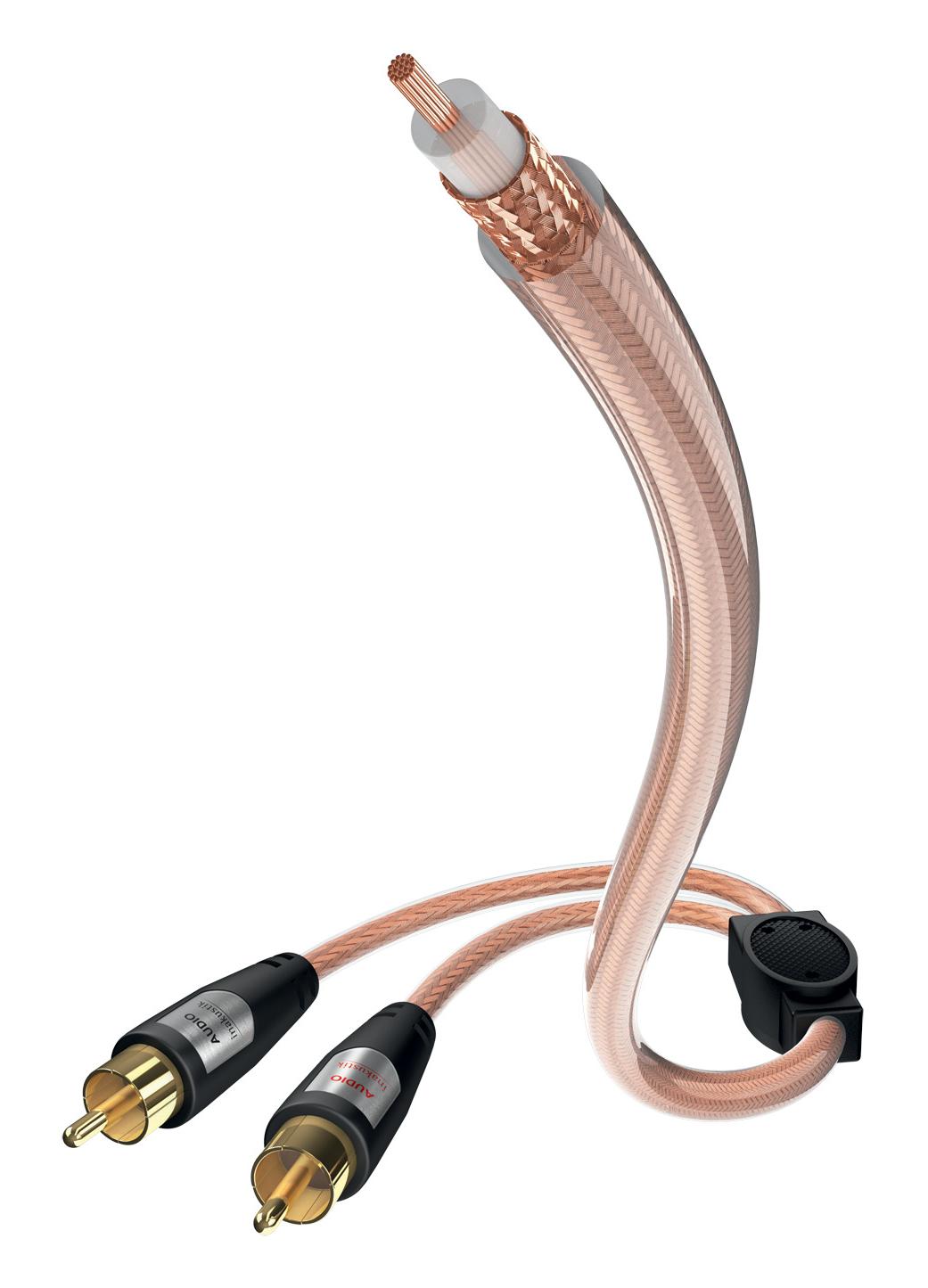Кабель межблочный In-Akustik Star Audio Cable Y-Sub RCA-2RCA 5,0m