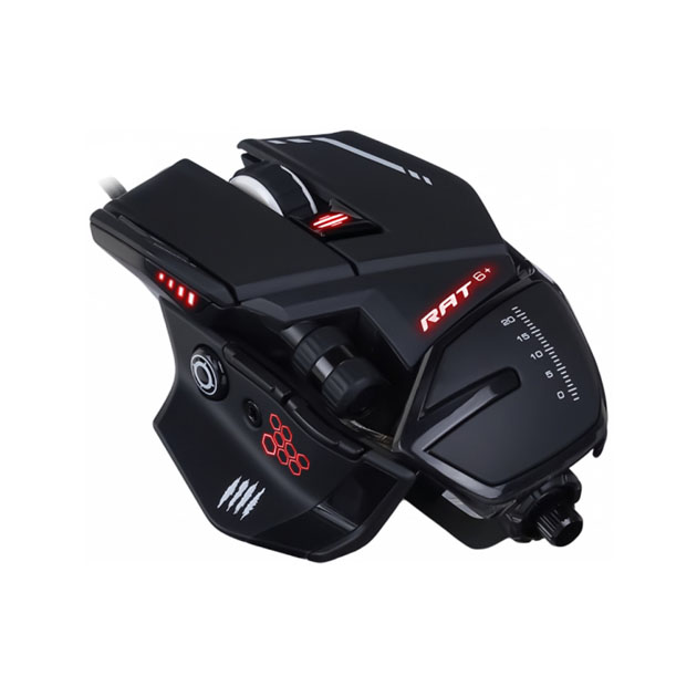 Игровая мышь Mad Catz R.A.T. 6+ Black (MR04DCINBL000-0)