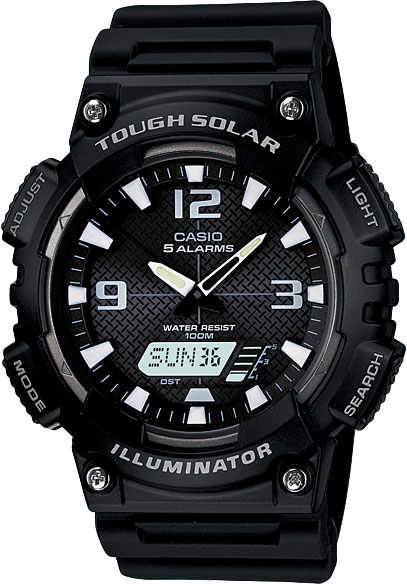 Наручные часы кварцевые мужские Casio Illuminator Collection AQ-S810W-1A