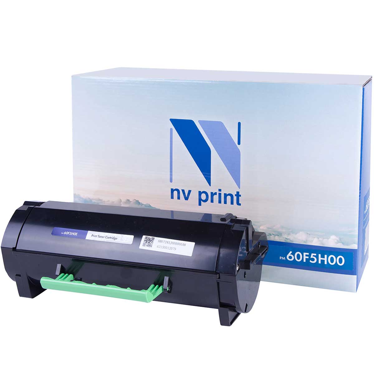 Картридж для лазерного принтера NV Print 60F5H00, черный