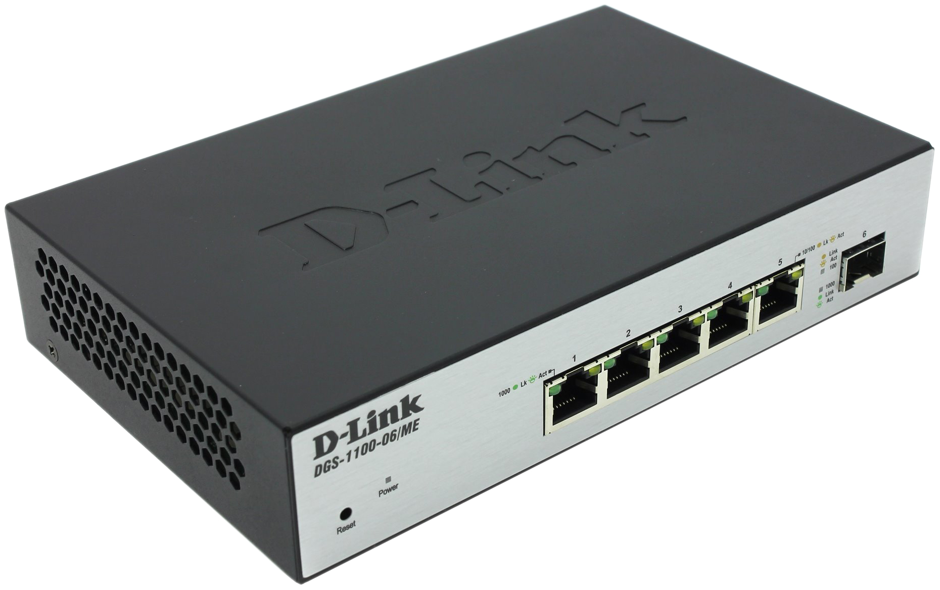 Коммутатор D-Link Metro Ethernet DGS-1100-06/ME Grey/Black