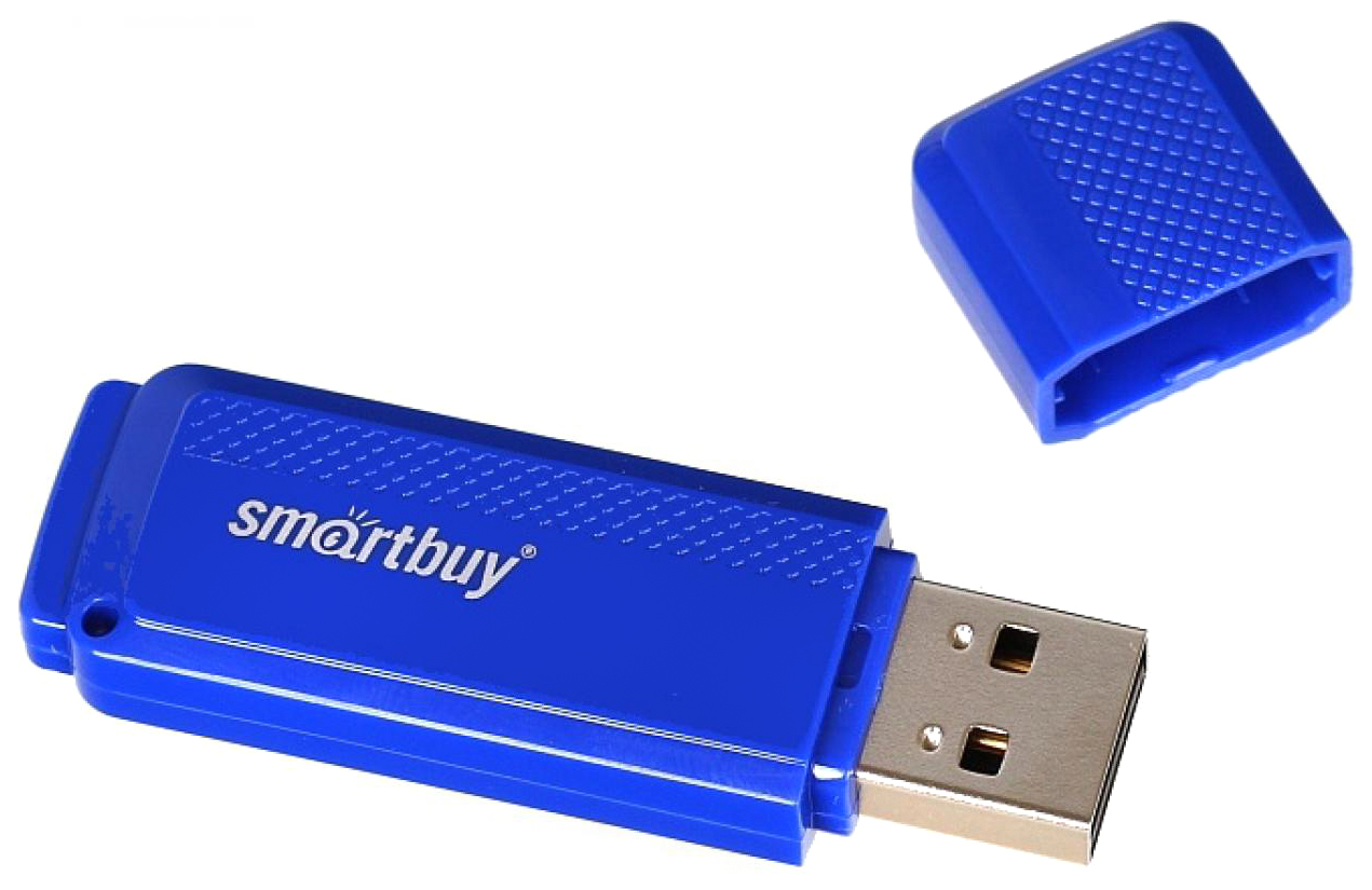 Флешка SmartBuy Dock 32ГБ Blue (SB32GBDK-B)