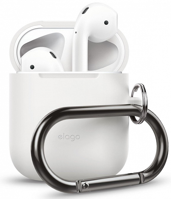 Чехол Elago для AirPods Hang case White