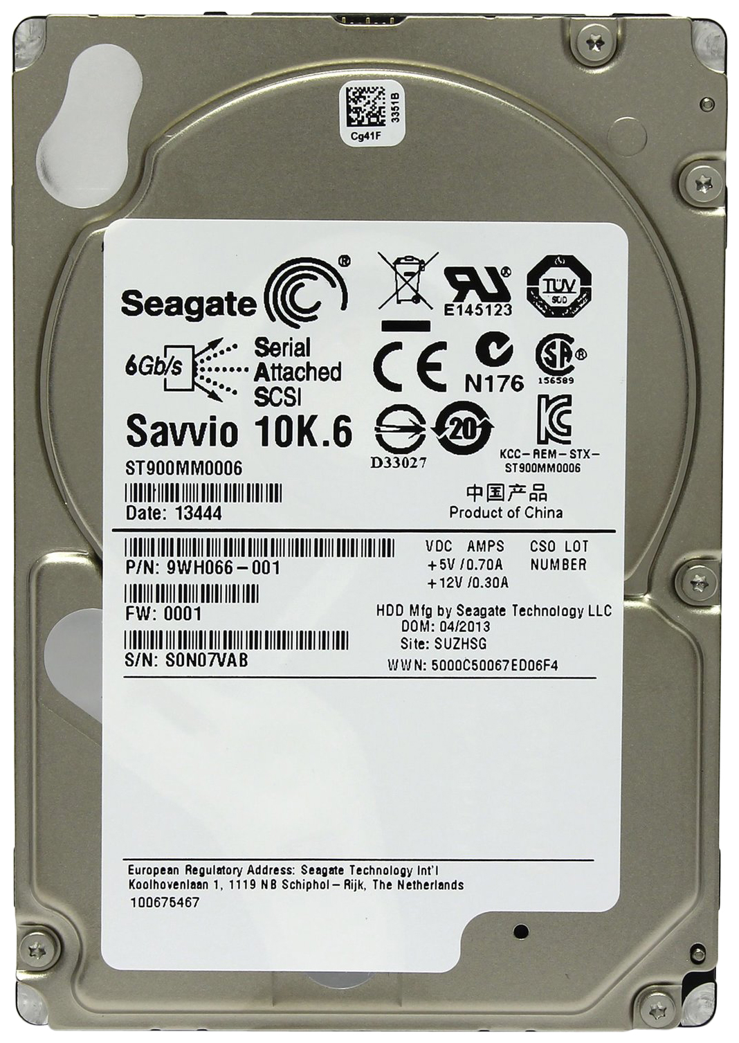 Жесткий диск Seagate Enterprise Performance 900ГБ (ST900MM0006)