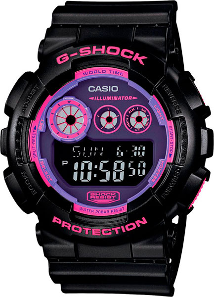 Наручные часы Casio G-Shock GD-120N-1B4 с хронографом