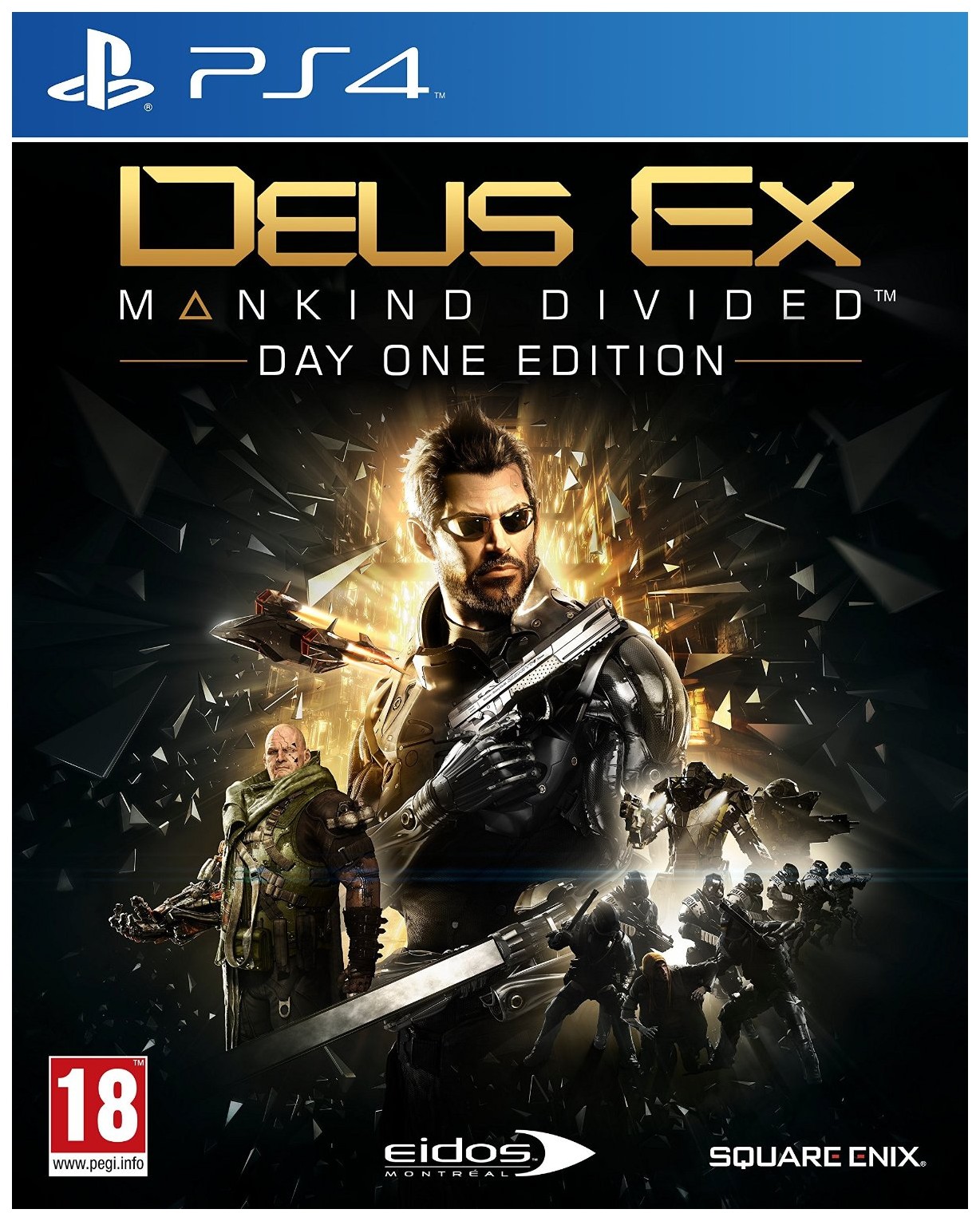 Игра Deus Ex: Mankind Divided. Day One Edition для PlayStation 4