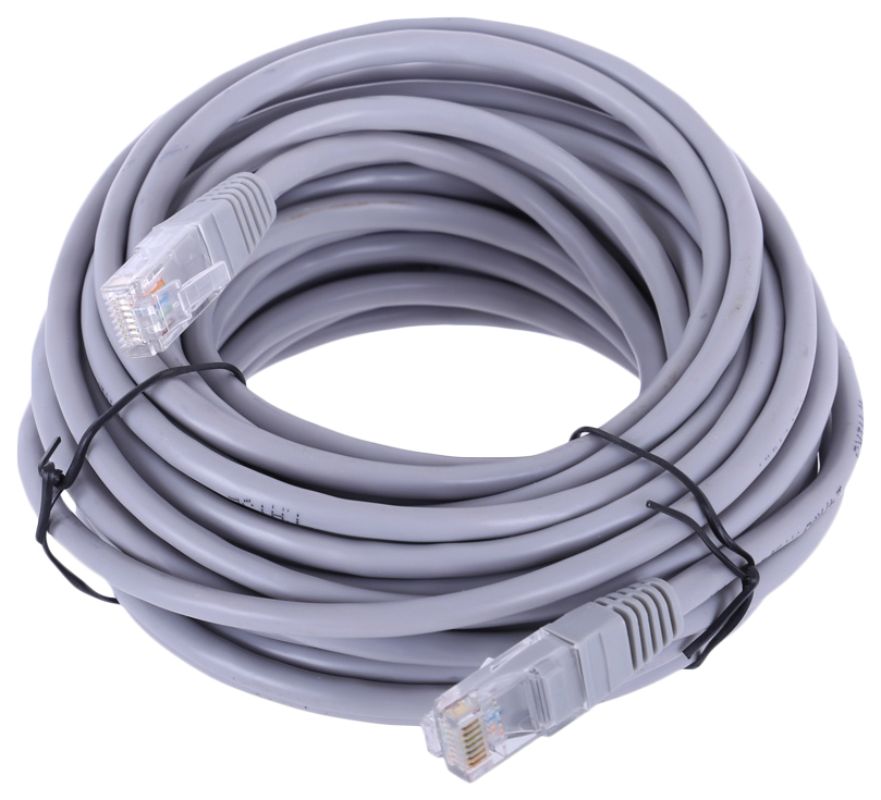 Кабель Telecom RJ45-RJ45, M-M 10м Grey (NA102-10M)