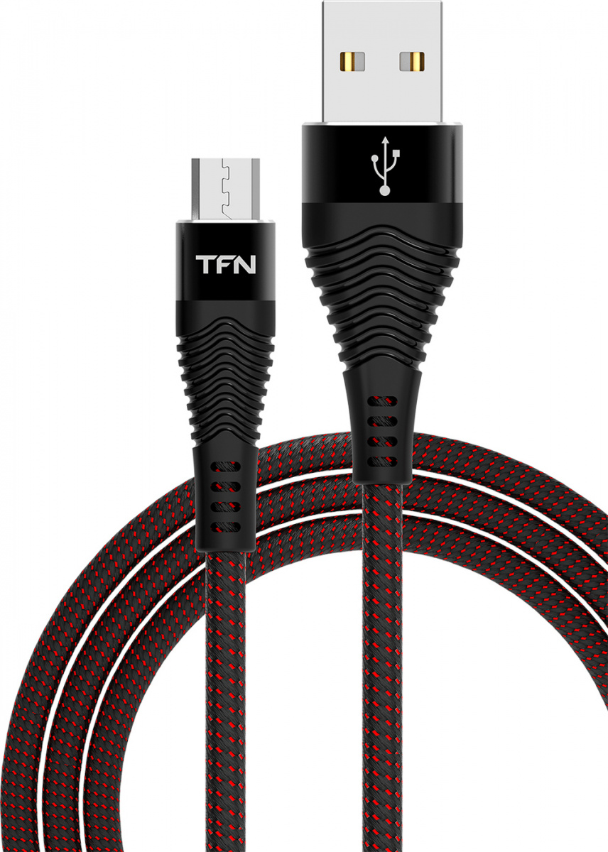 TFN кабель microUSB forza 1.0m black