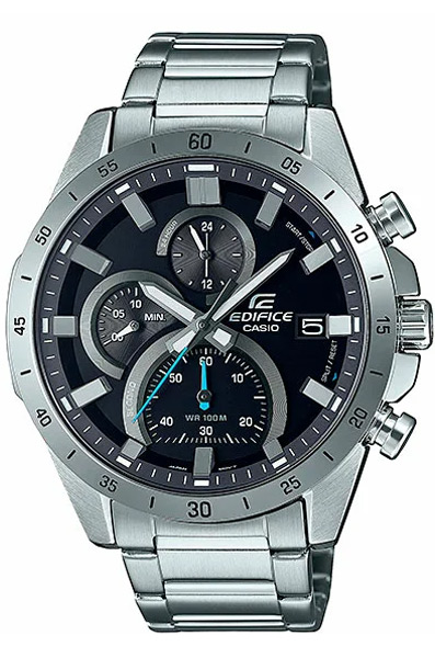 Наручные часы мужские Casio EFR-571D-1A серебристые