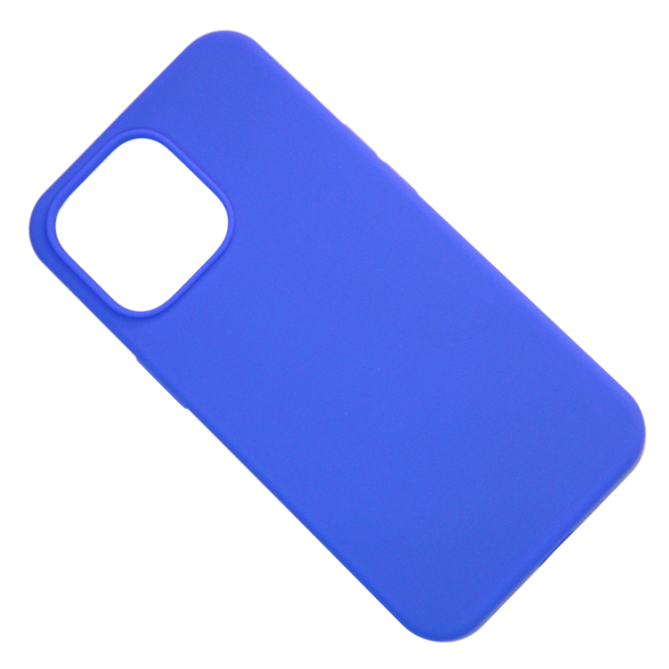 Чехол для iPhone 13 Pro PromiseMobile силикон Soft Touch, синий