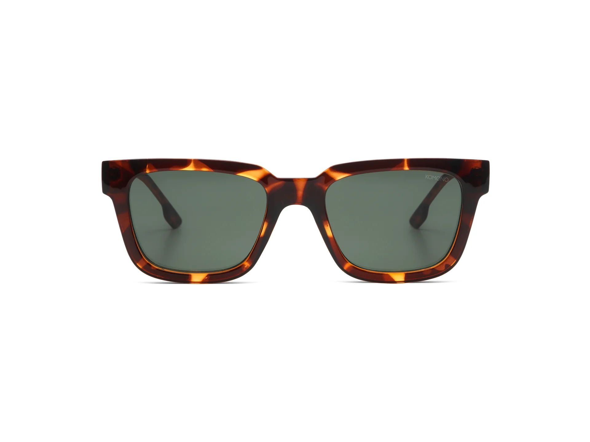 Солнцезащитные очки женские Komono Bobby Havana зеленые