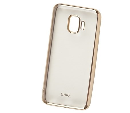 Чехол Uniq Glacier Glitz Gold Frame для Samsung Galaxy J2 Core