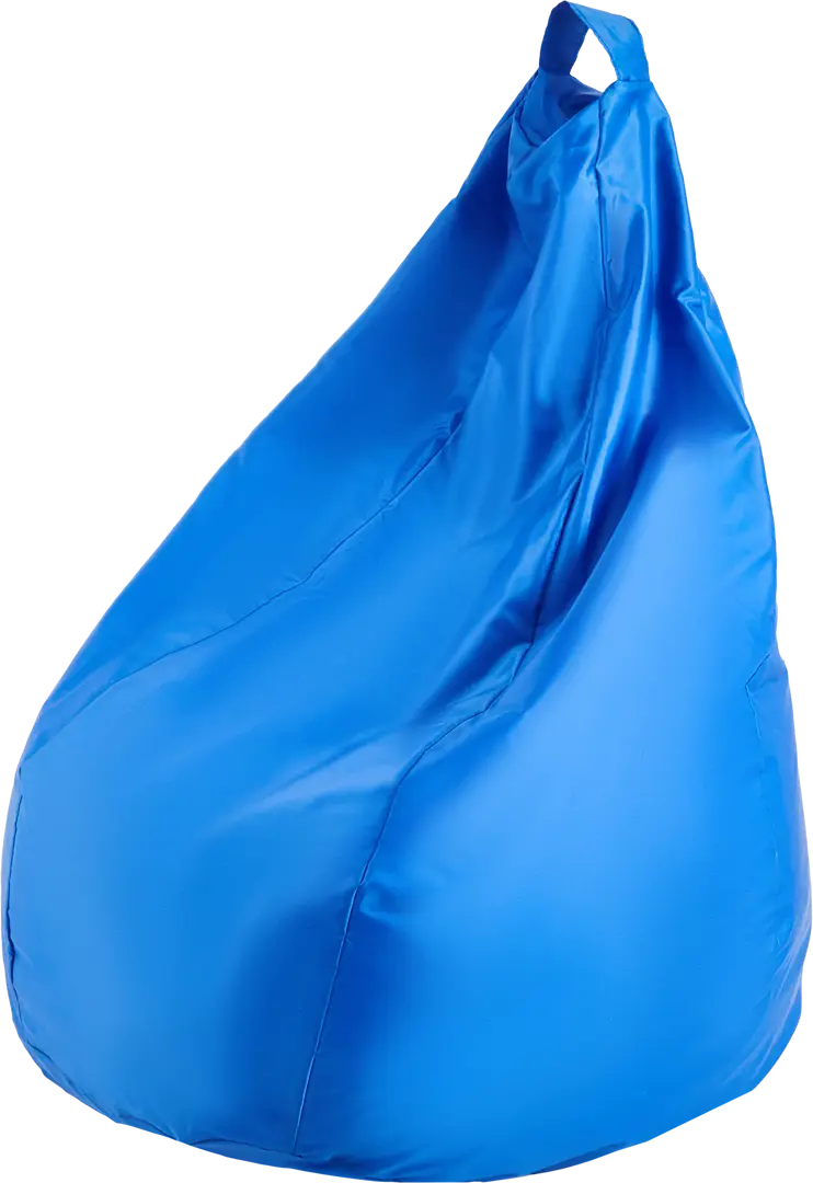 Кресло-груша оксфорд синий 80x120 см