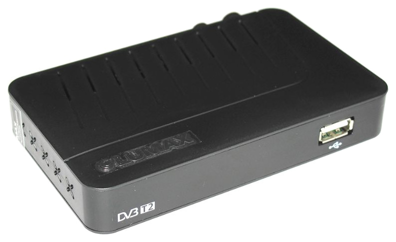 DVB-T2 приставка Lumax DV-1103HD Black