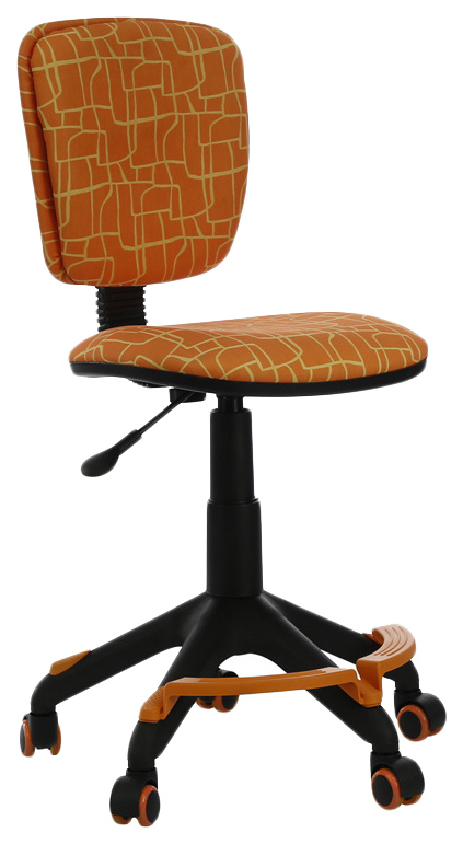 Кресло компьютерное БЮРОКРАТ CH-204-F/GIRAFFE Оранжевый