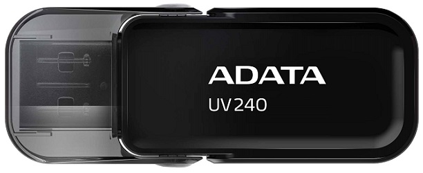 Флешка ADATA UV240 32ГБ Black (AUV240-32G-RBK)