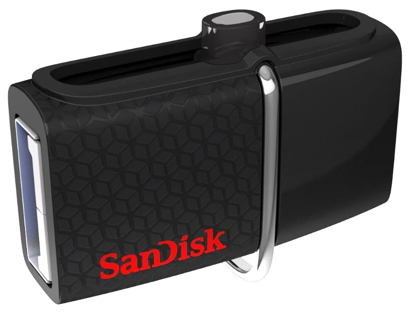 Флешка SanDisk Ultra 64ГБ Grey/Black (SDDD2-064G-G46)