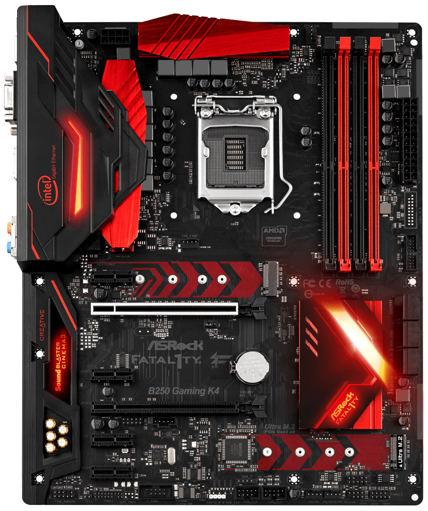 Материнская плата ASRock Fatal1ty B250 Gaming K4