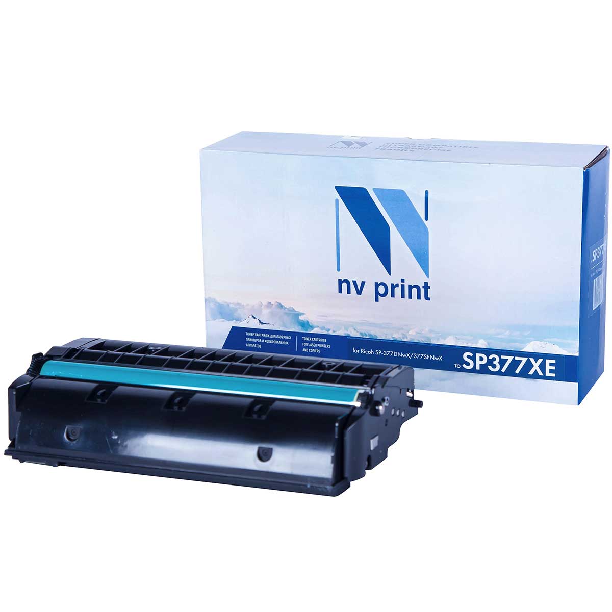 Картридж для лазерного принтера NV Print SP377XE, Black