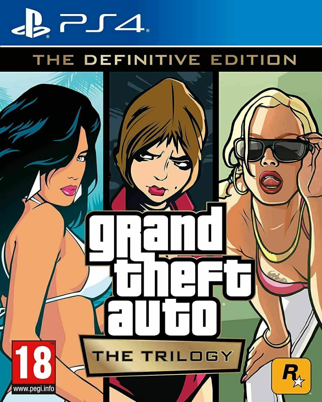 Игра Grand Theft Auto: The Trilogy. The Definitive Edition (EN)(русские суб) PlayStation 4