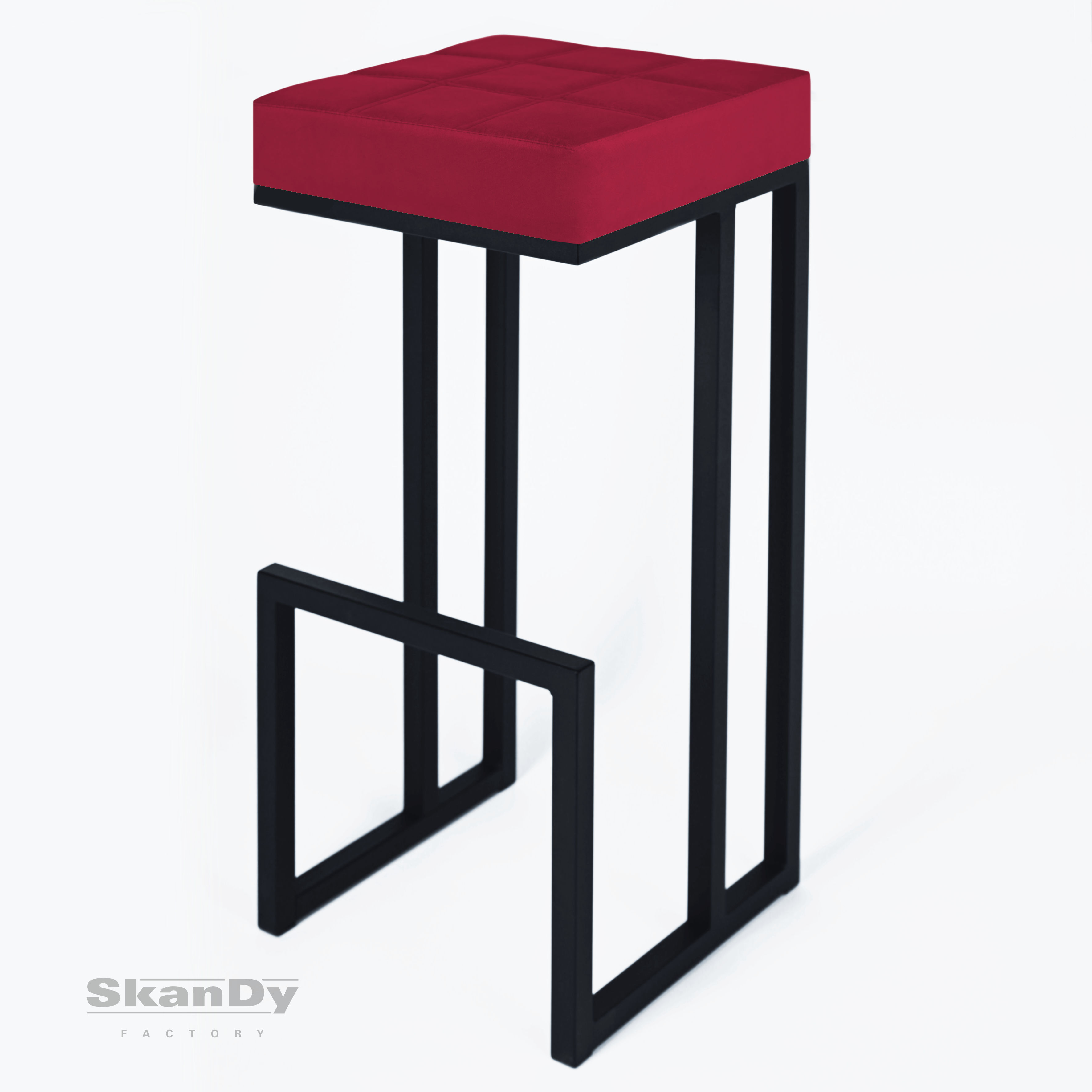 Барный стул для кухни SkanDy Factory Джаз, 81 см, вишневый