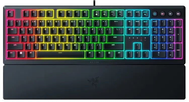 Проводная игровая клавиатура Razer Ornata V3 Black (RZ03-04460800-R3R1)