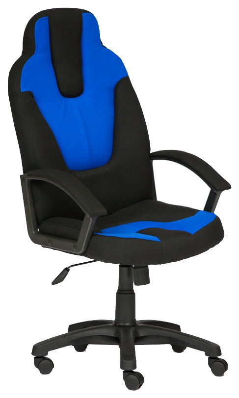 Кресло руководителя TetChair Neo3, синий/черный
