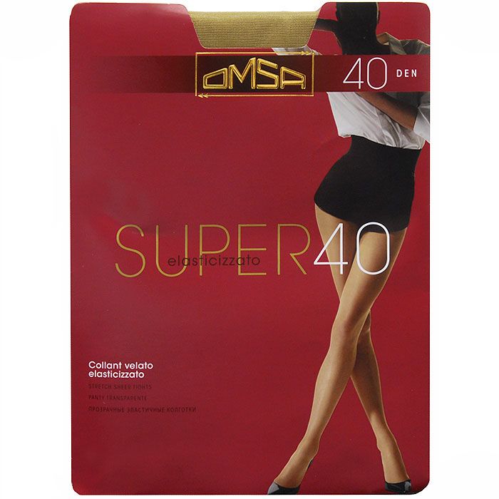 Колготки женские Omsa SUPER 40 телесные 4 (L)