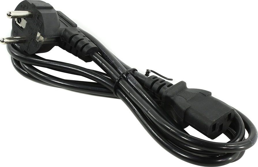 Кабель Aopen IEC 320 C13-CEE 7/7, M-F 3м Black (ACE021-3M)