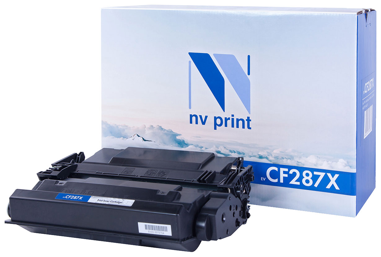 Картридж для лазерного принтера NV Print CF287X, черный