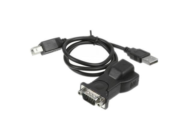 Кабель Ningbo USB A-USB B, M-M 0,8м Black