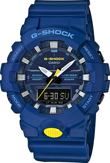 Наручные часы Casio G-Shock GA-800SC-2A с хронографом