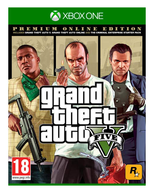 Игра GTA V: Premium Online Edition для Xbox One