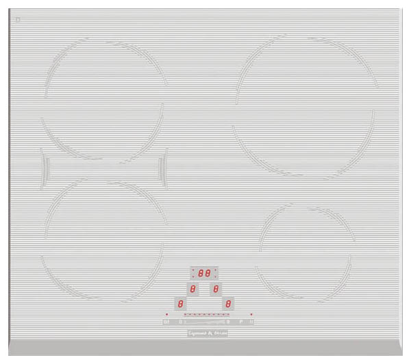 Встраиваемая варочная панель индукционная Zigmund & Shtain CIS 189.60 WX белый