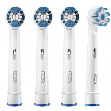 Насадка для зубной щетки Braun Oral-B EBS17-3/EB60-1 Sensitive Clean/Sensi Ultra Thin, 4шт