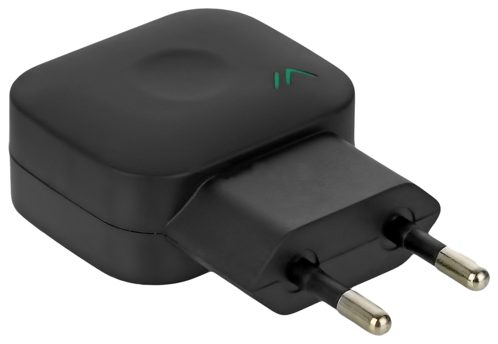 Сетевое зарядное устройство Vertex 1 USB, 2,1 A, (SLTC2100MICUSBB) black
