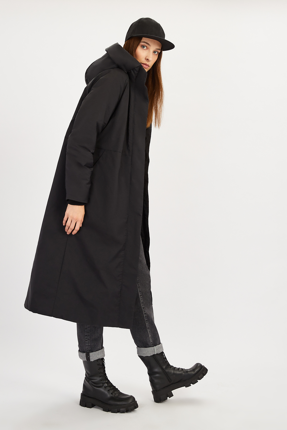Пальто женское Baon B0322526 черное S