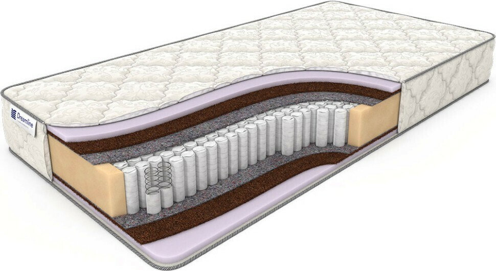 Матрас Dreamline Medium Foam 1000 пружинный 80х190 см