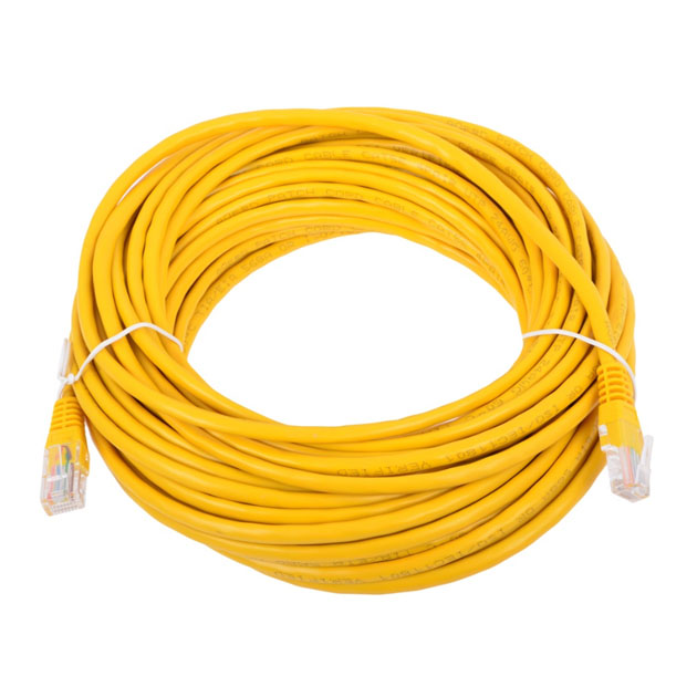 Кабель Aopen RJ45-RJ45, M-M 15м Yellow (ANP511-15M)